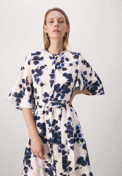 MUNTHE LYSANDER - Blusenkleid - blue/blau - Zalando.ch