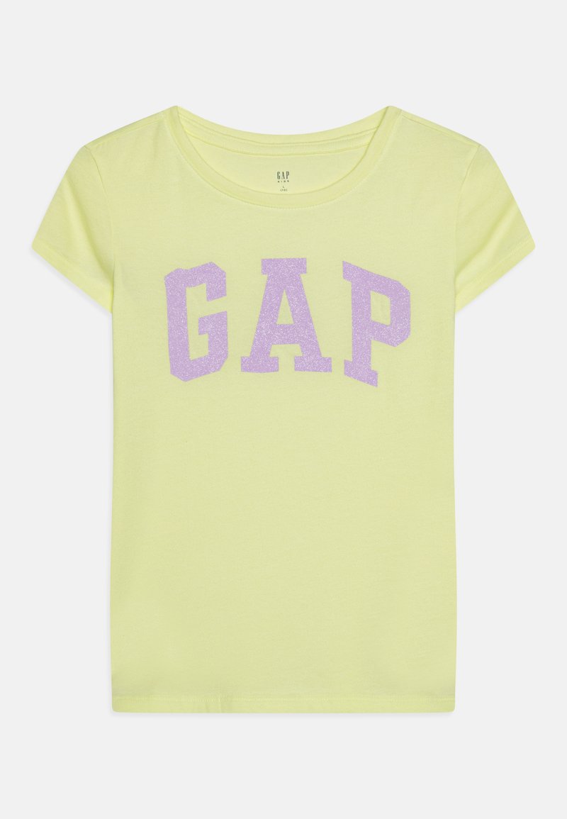 GAP HERITAGE LOGO TEE - T-shirts med print - citron/gul - Zalando.no