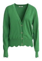 INFLUENCER FANCY HEM - Strickjacke - green/grün - Zalando.de