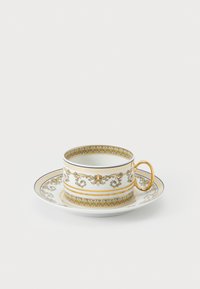 Versace CUP SAUCER 4 LOW SET - Soucoupe - virtus gala white/blanc ...