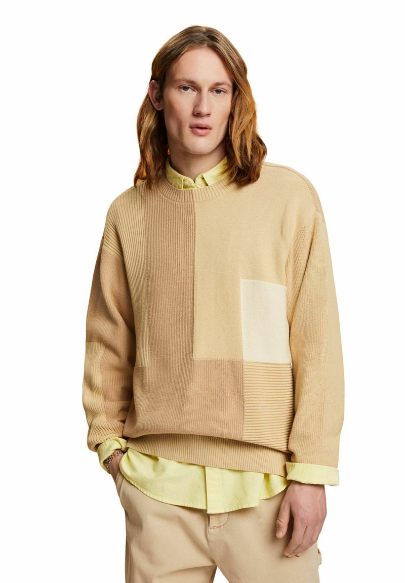 Esprit Collection Jumper - sand - Zalando