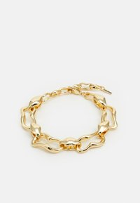 Pilgrim WAVE BRACELET UNISEX - Armband - gold-coloured/goldfarben ...