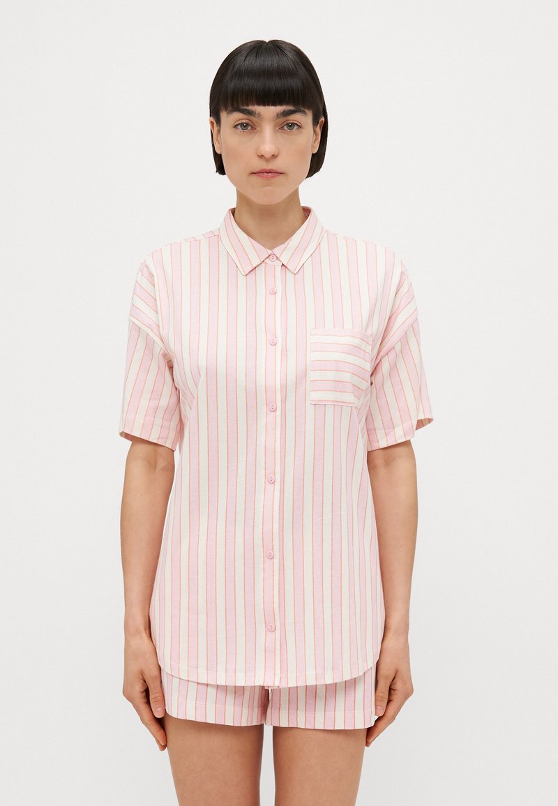 LASCANA DOLCE VITA BUTTON SHORTY - Nachtwäsche Set - pink - Zalando.de