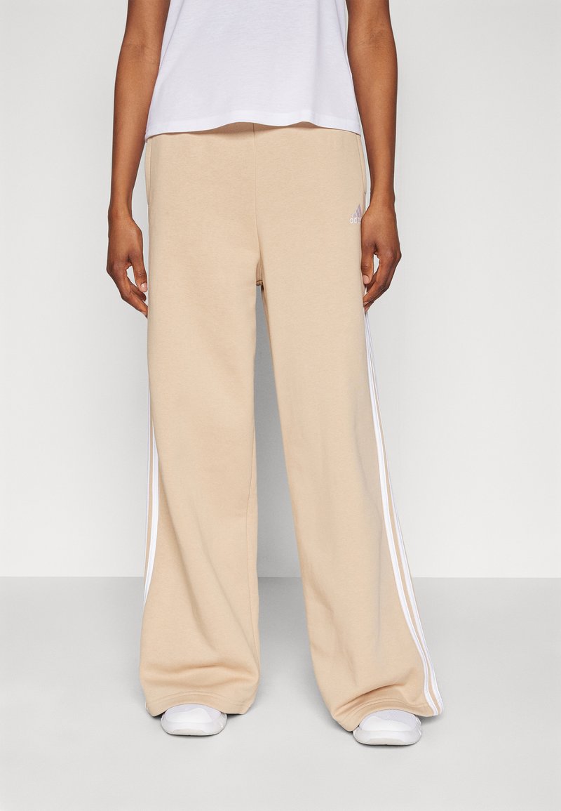 adidas Sportswear ESSENTIALS 3-STRIPES WIDE - Pantalon de survêtement ...