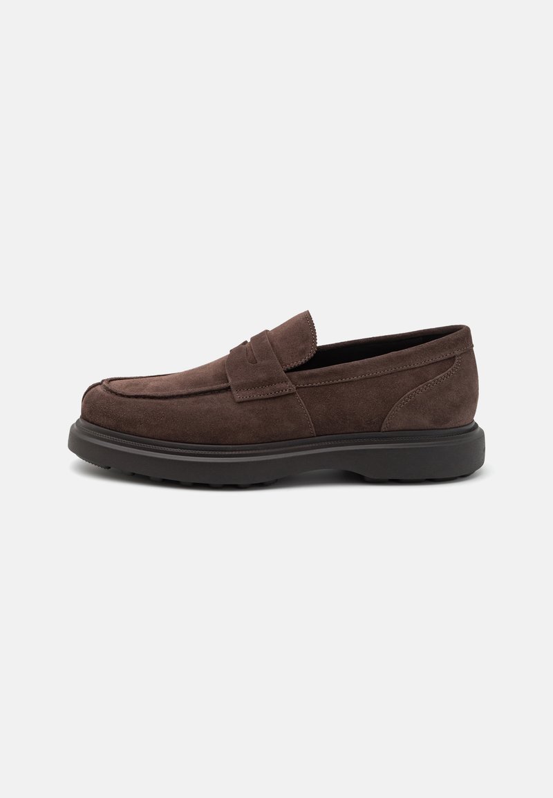 Stuart Weitzman ALVIN - Slipper - dark brown/dunkelbraun - Zalando.de