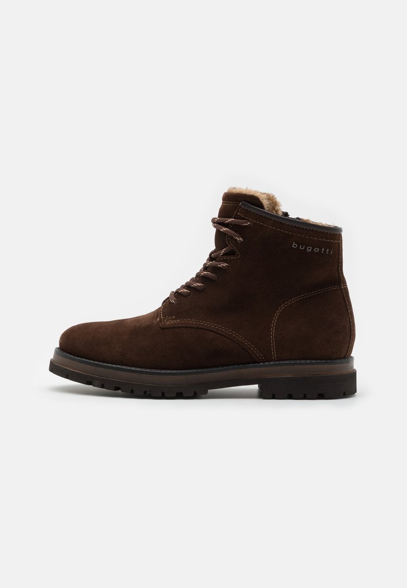 bugatti MARC - Bottines à lacets - dark brown/marron foncé - ZALANDO.FR