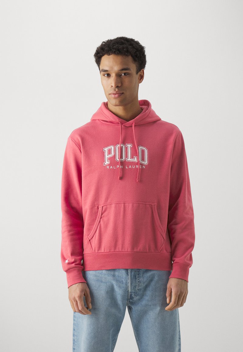 Polo Ralph Lauren LONG SLEEVE - Hoodie - nantucket red/red - Zalando.ie