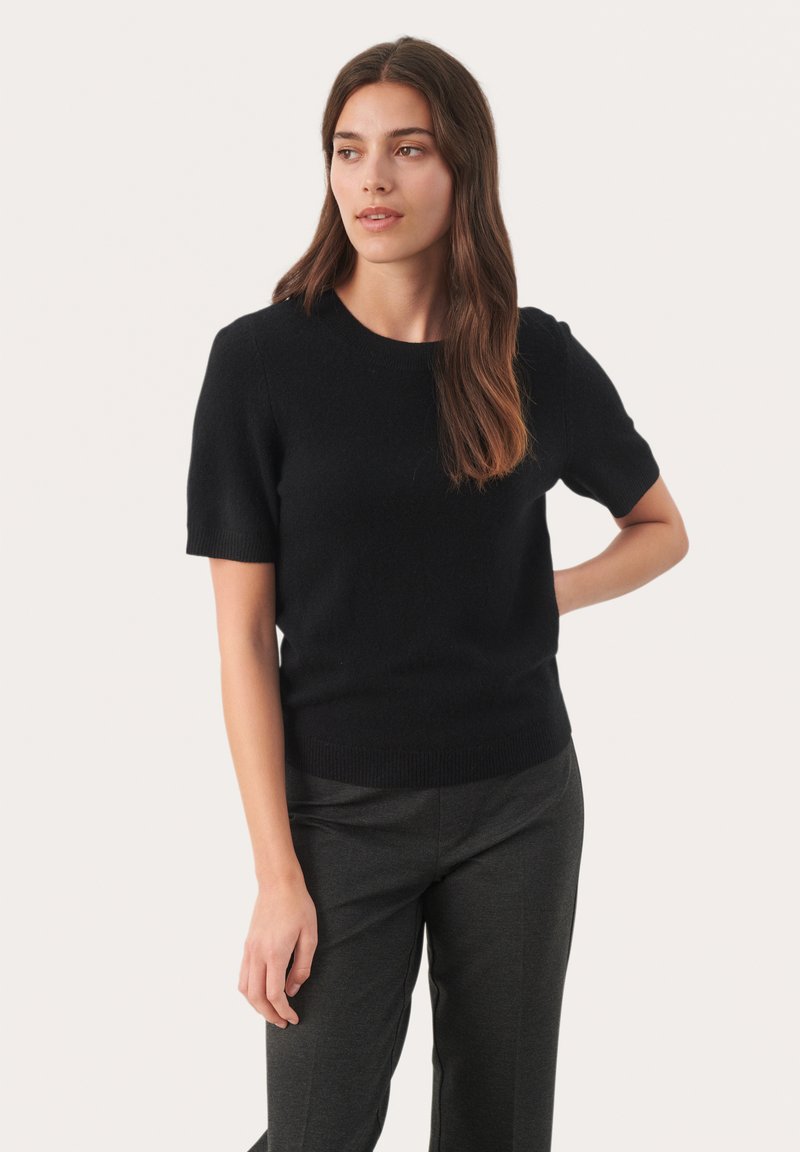 Part Two EVERLOTTA - T-Shirt basic - black/schwarz - Zalando.at