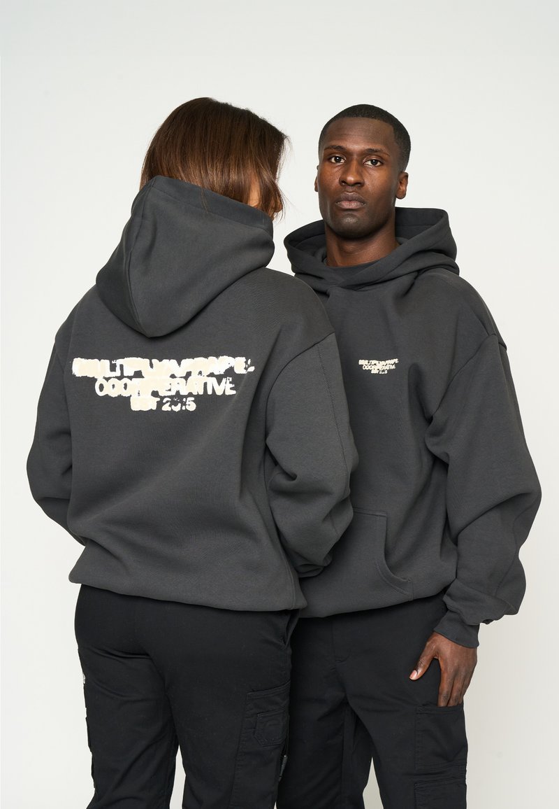 Multiply Apparel COORPERATIVE - Sweatshirt - black soda/anthracite ...
