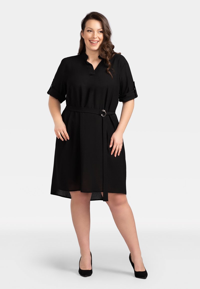KARKO ANIESA - Sukienka letnia/czarny - Zalando.pl