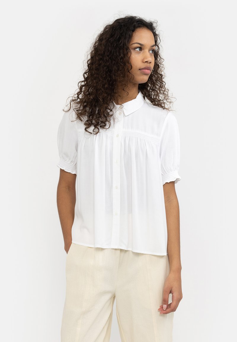 Soft Rebels Skjorta - snow white/vit - Zalando.se