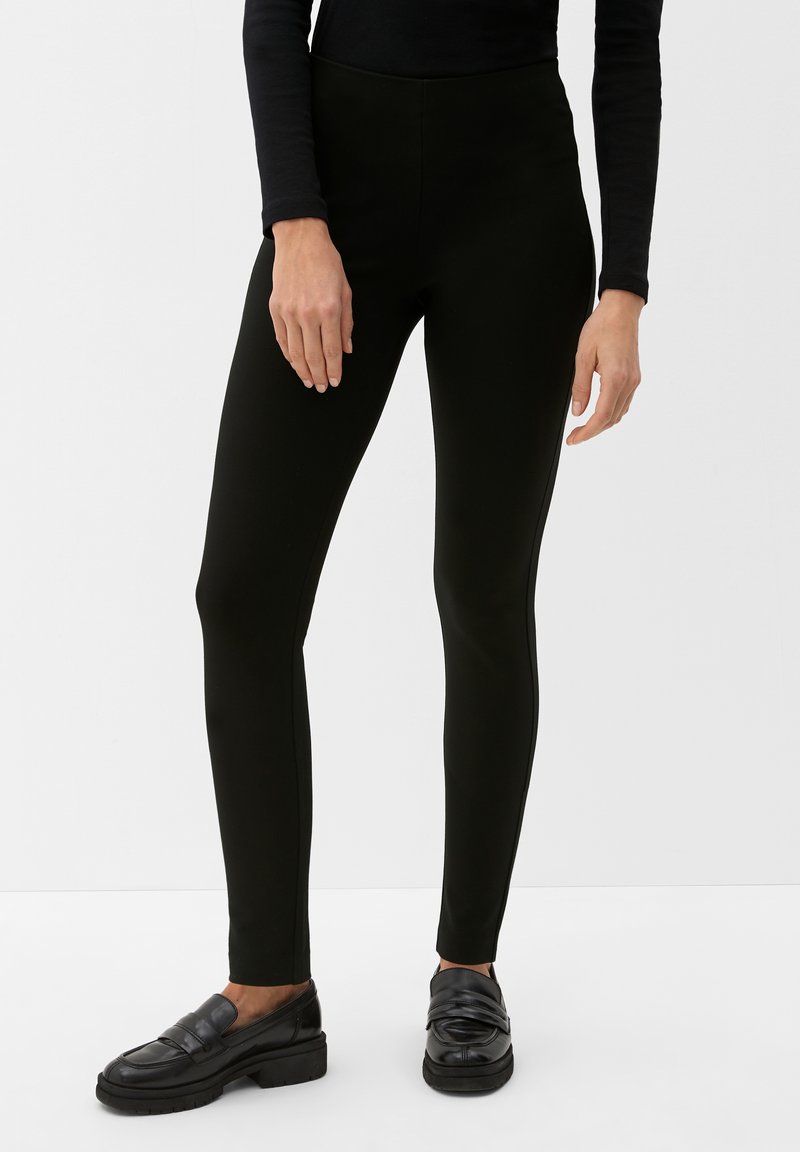 s.Oliver EXTRA SLIM - Legging (type pantalon) - schwarz/noir - ZALANDO