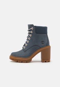Timberland ALLINGTON HEIGHTS - Boots à talons - dark blue/bleu marine ...