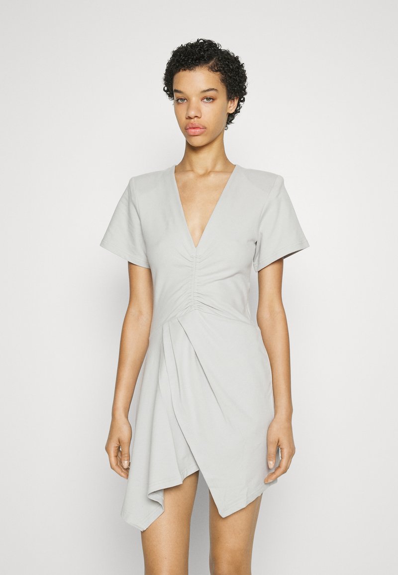 Iro ROWTA - Jersey dress - stone grey/grey - Zalando.co.uk