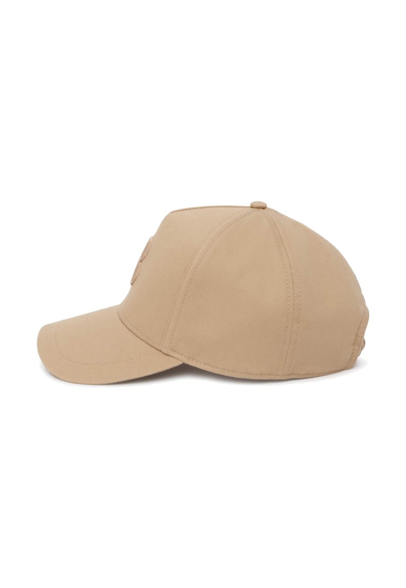 Boggi Milano BASEBALL WITH VISOR AND EMBROIDERY - Cap - hazelnut/braun ...