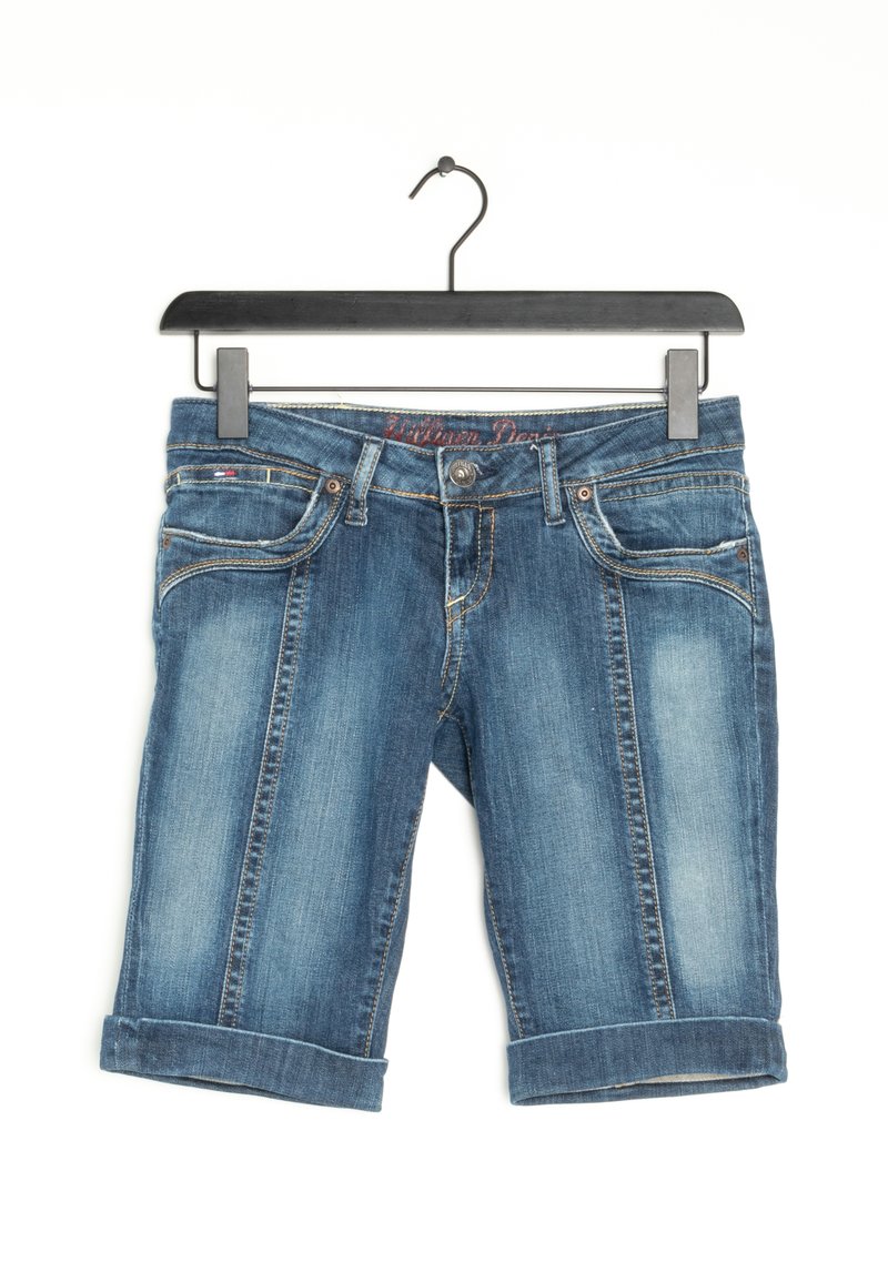 Tommy Hilfiger Jeans Shorts Blue Blau Pre Owned Zalando De