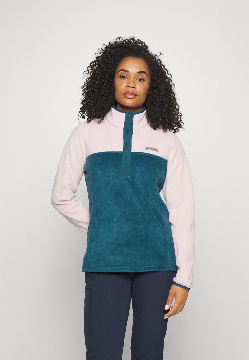 Columbia BENTON SPRINGS™ SNAP PULLOVER - Fleece jumper - night wave ...