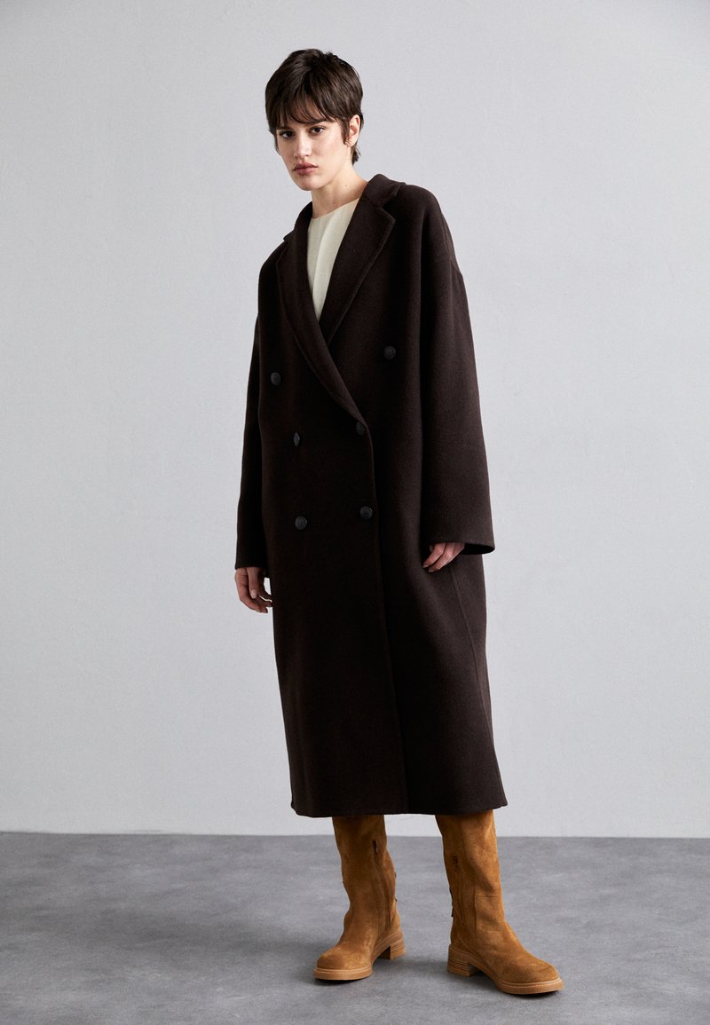 rag & bone THEA SPLITTABLE COAT - Klassikaline mantel - dark brown ...