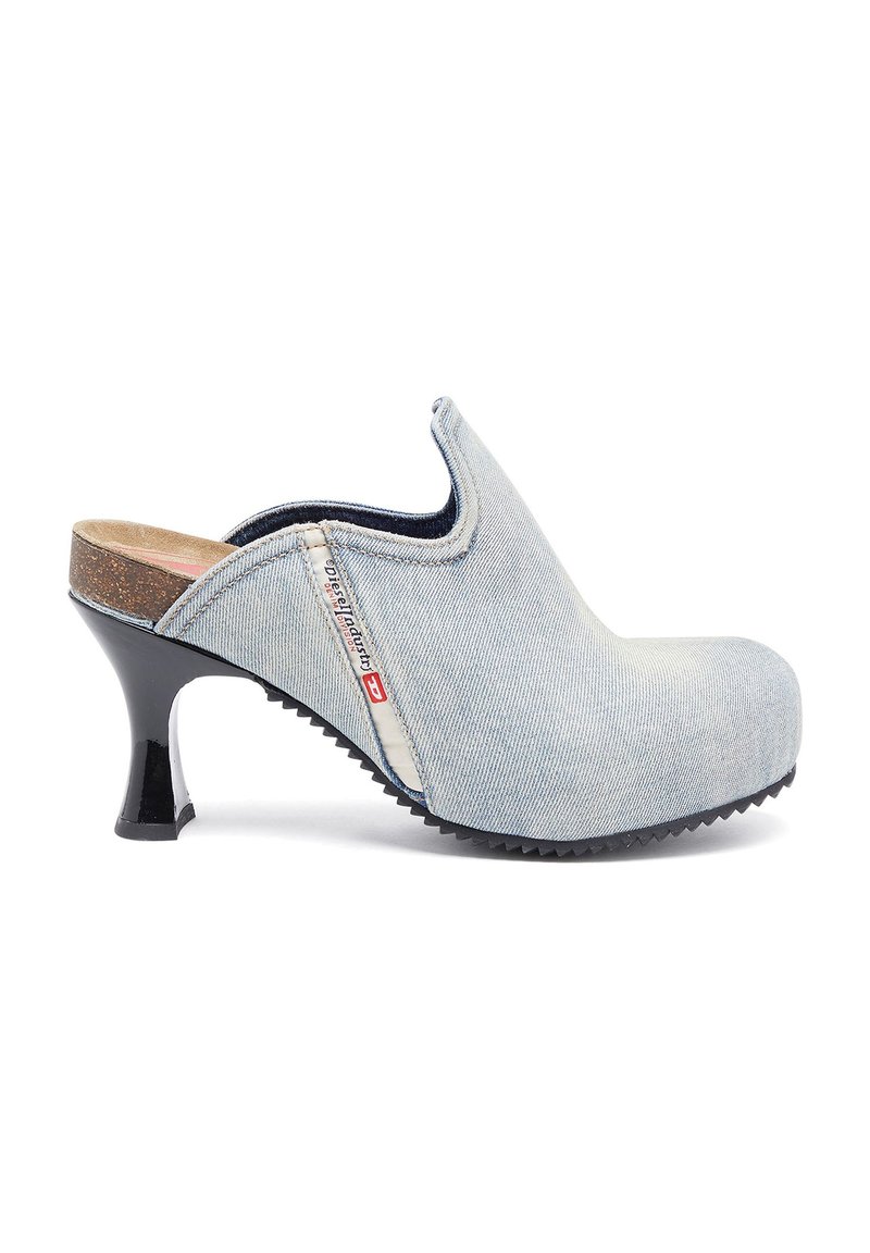 Diesel Pantolette hoch - blue/blau - Zalando.at