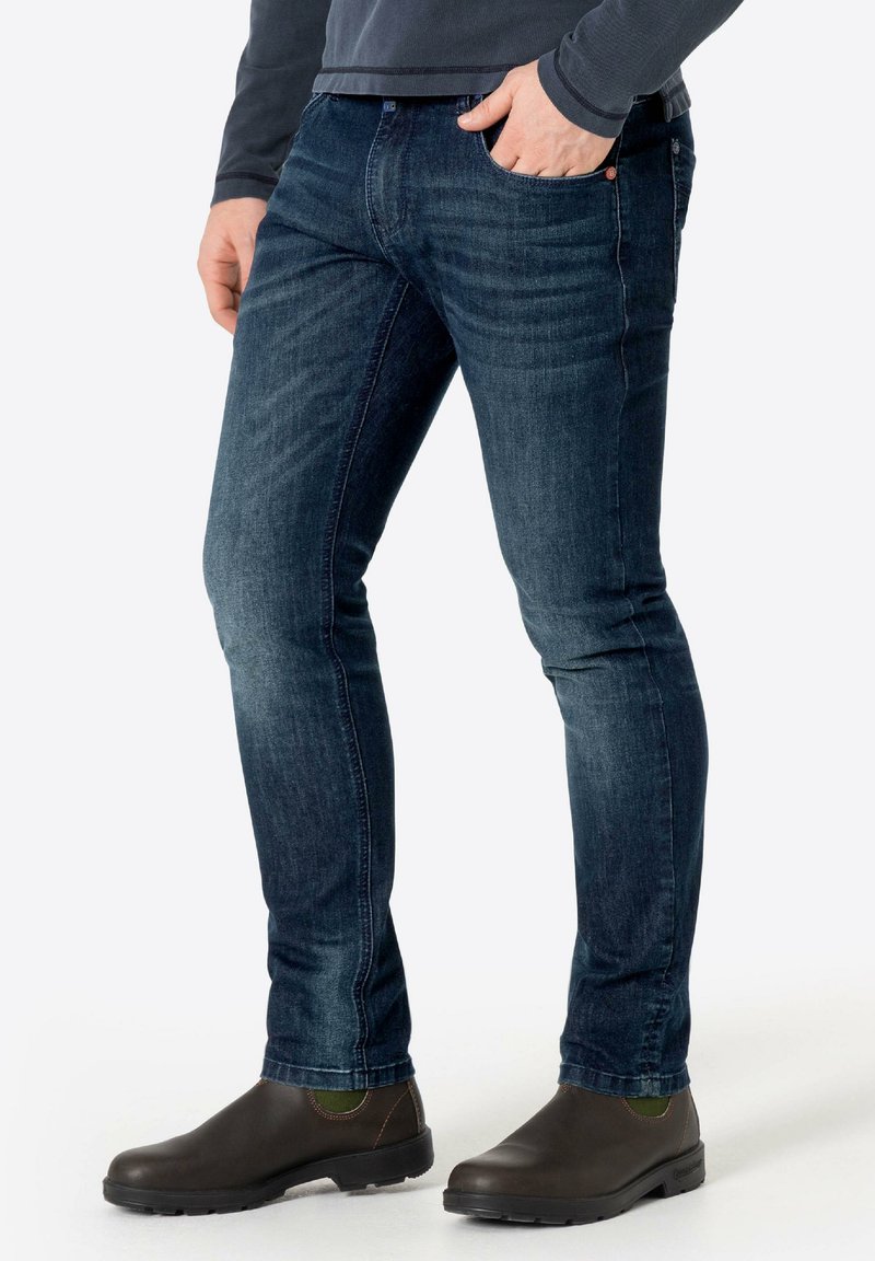 TIMEZONE SCOTT - Slim fit jeans - night blue wash/blue - Zalando