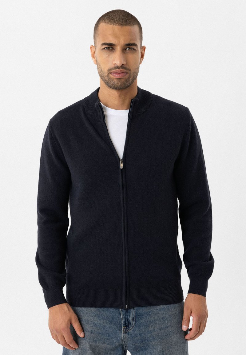 anou anou VERIKO - Cardigan - navy/dark blue - Zalando