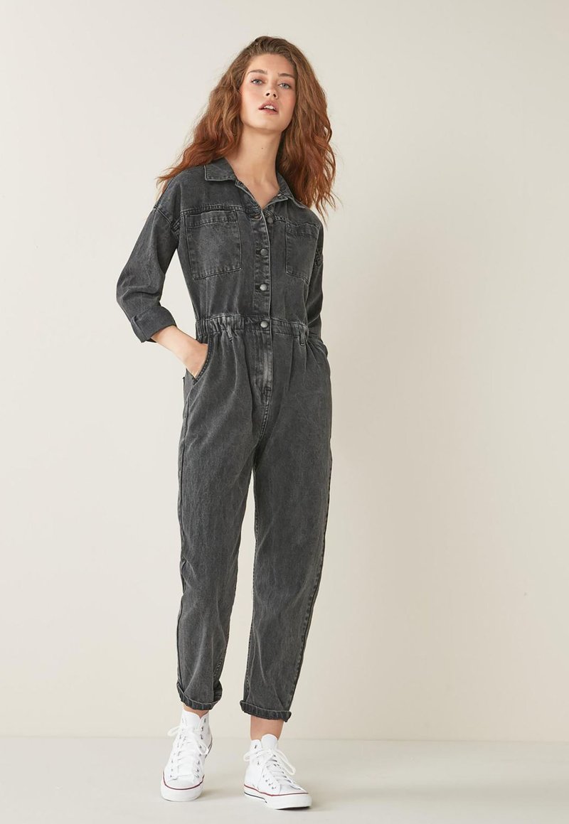 Next Overall / Jumpsuit - black/svart - Zalando.se
