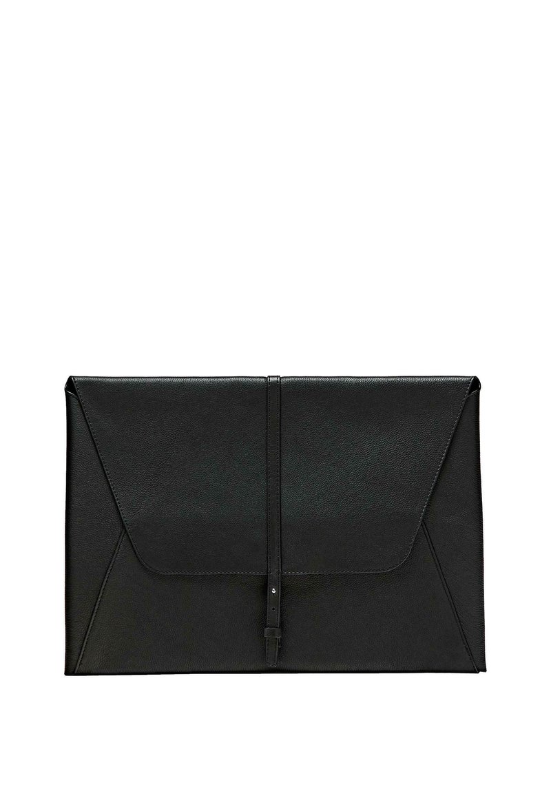 Massimo Dutti CASE WITH FINISH - Laptop bag - black - Zalando.co.uk