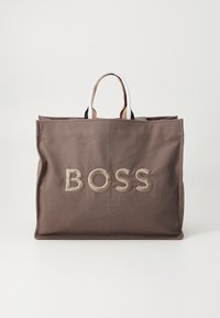 BOSS DEVA TOTE - Tote bag - medium brown/brown - Zalando.co.uk