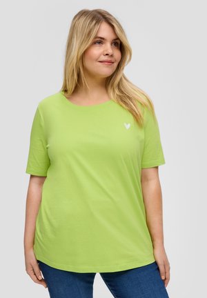 Detto Fatto UNISEX MIT QR-CODE - T-Shirt print - silt green/mint ...