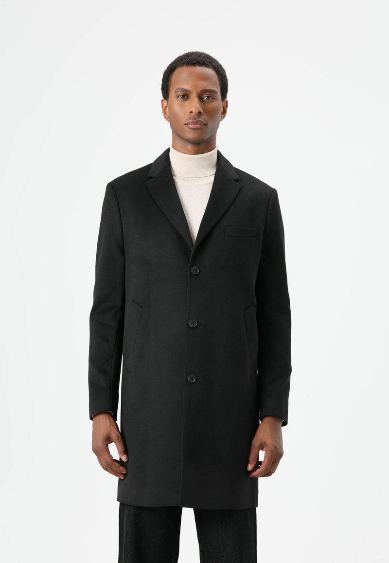 Lucy & Sam SINGLE-BREASTED - Classic coat - black - Zalando