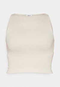 BDG Urban Outfitters SLASH NECK TANK - Top - beige (as sample)/pietra ...
