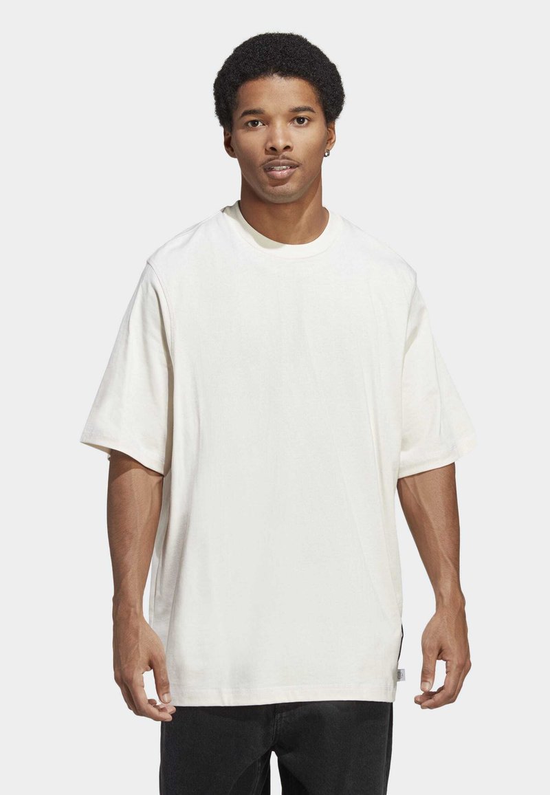 adidas Sportswear M CAPS - Basic T-shirt - chalk white/white - Zalando