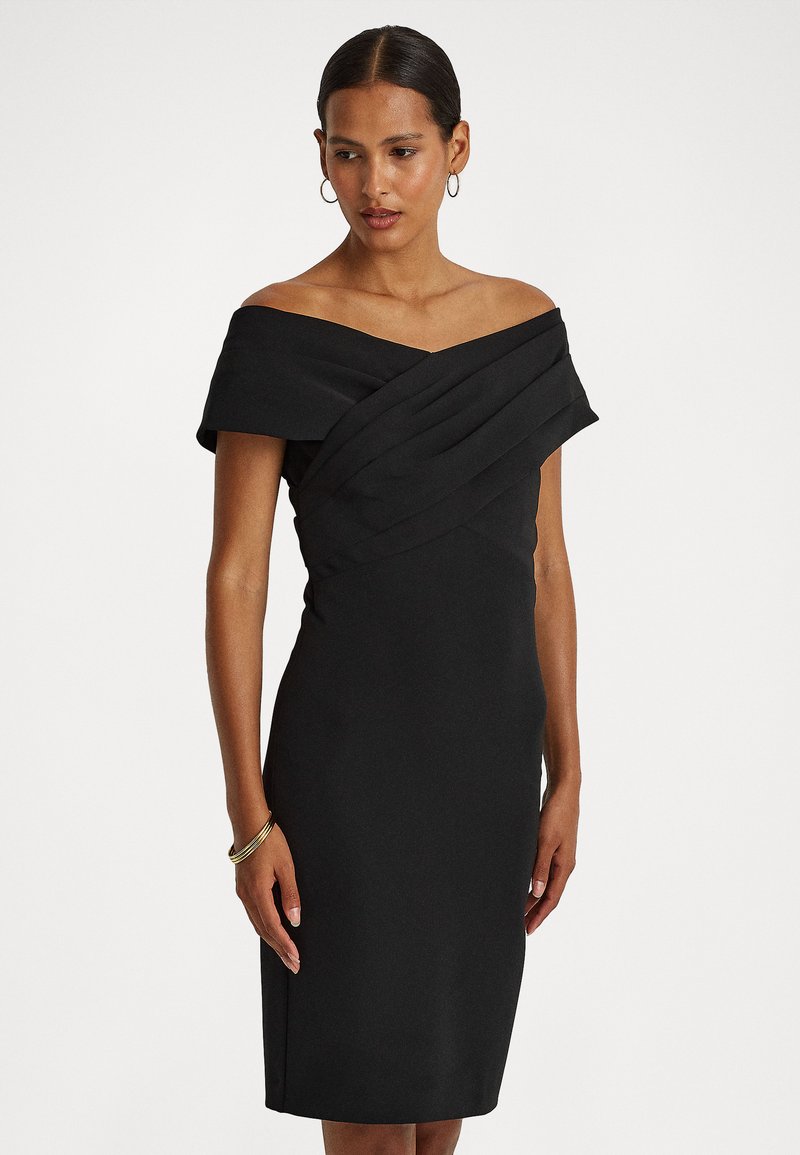 Lauren Ralph Lauren IRENE STRAPLESS DRESS - Cocktailkleid/festliches Kleid - black/schwarz ...