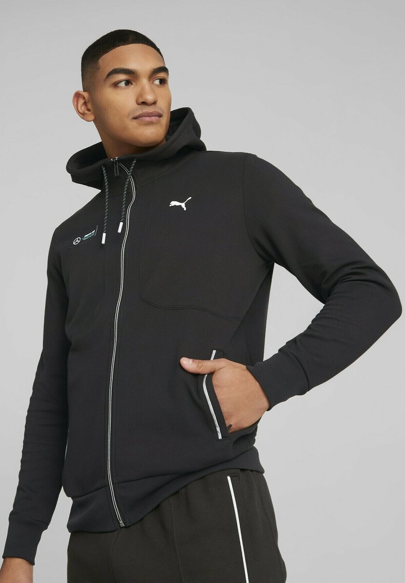Puma MERCEDES-AMG PETRONAS MOTORSPORT KAPUZEN - Zip-up sweatshirt ...