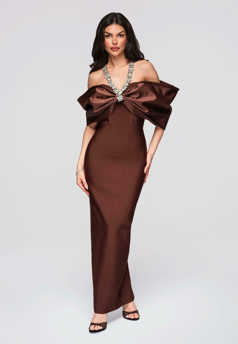 Ombre LIVIA - Suknia balowa/brązowy - Zalando.pl