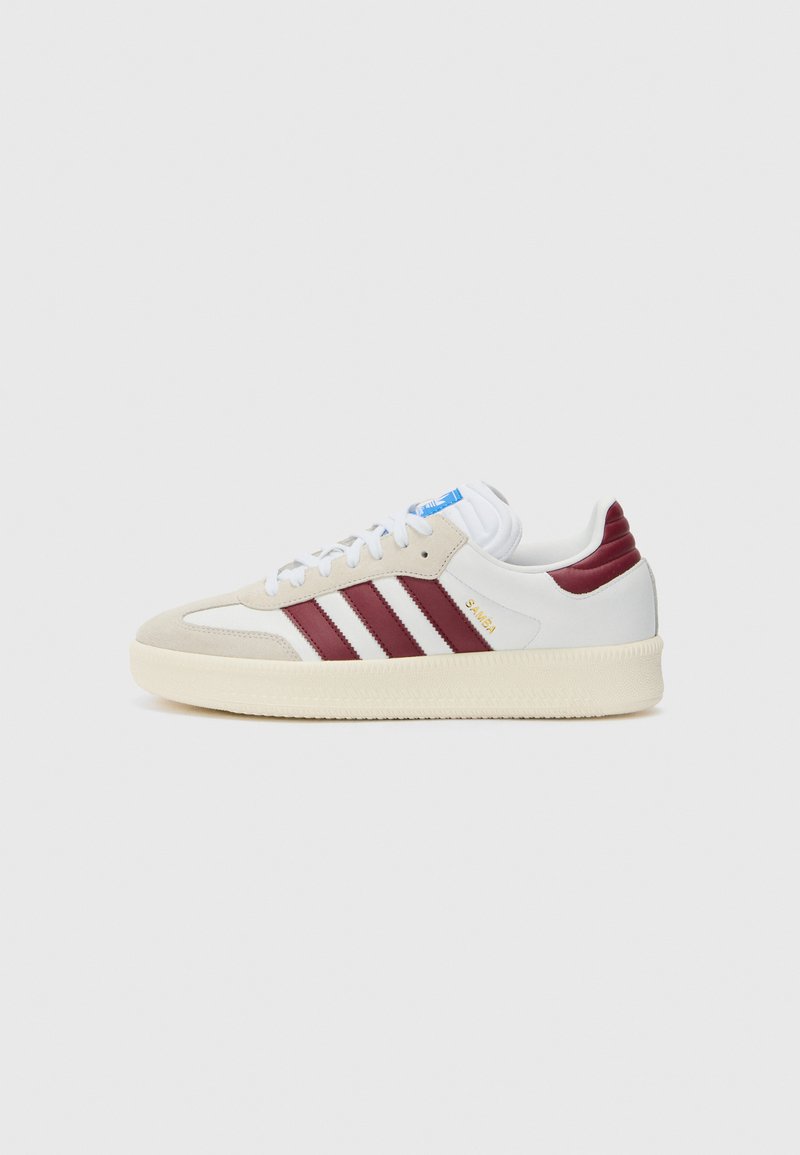 adidas Originals SAMBA XLG UNISEX - Baskets basses - white/shadow red ...