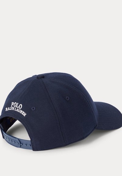 Polo Ralph Lauren DOUBLE KNIT JACQUARD BALL CAP - Keps - aviator navy ...