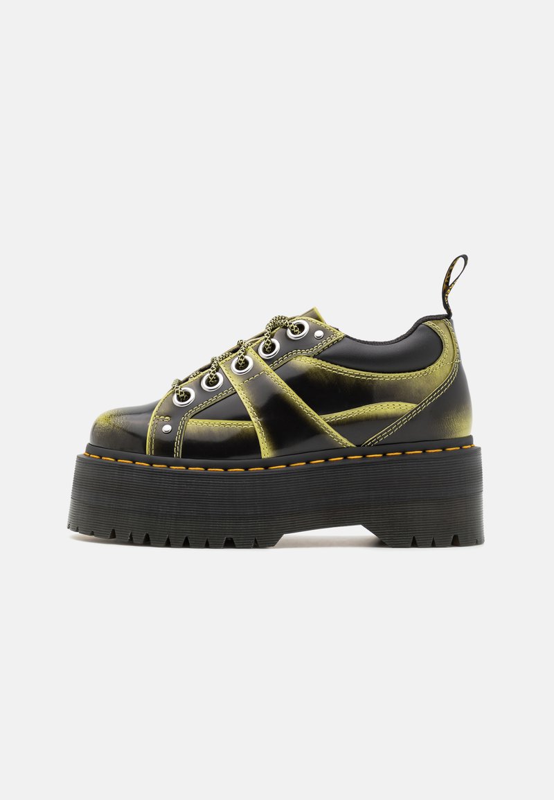 Dr. Martens QUAD MAX - Schnürer - lime/black arcadia/hellgrün - Zalando.de