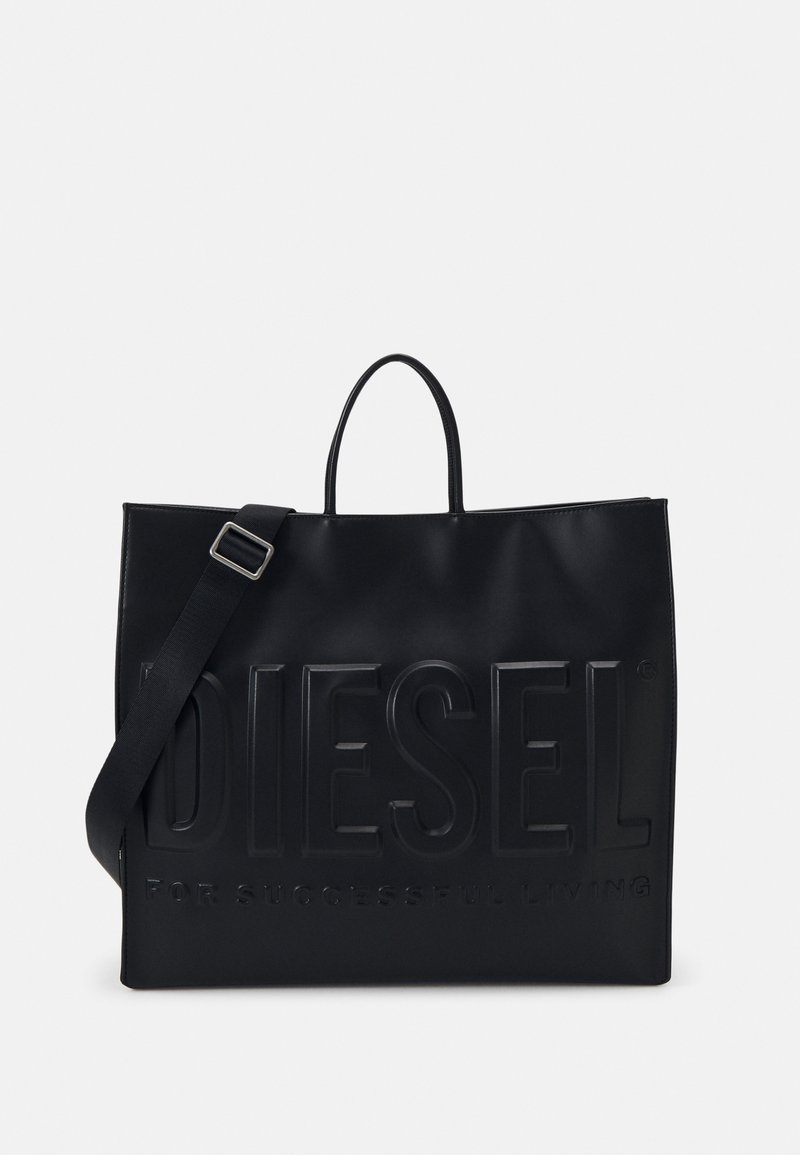Diesel DSL 3D TOTE EW X UNISEX - Torba na zakupy/czarny - Zalando.pl
