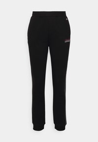 Champion COLOR PUNCH RIB CUFF PANTS - Pantalones deportivos - nbk/negro ...