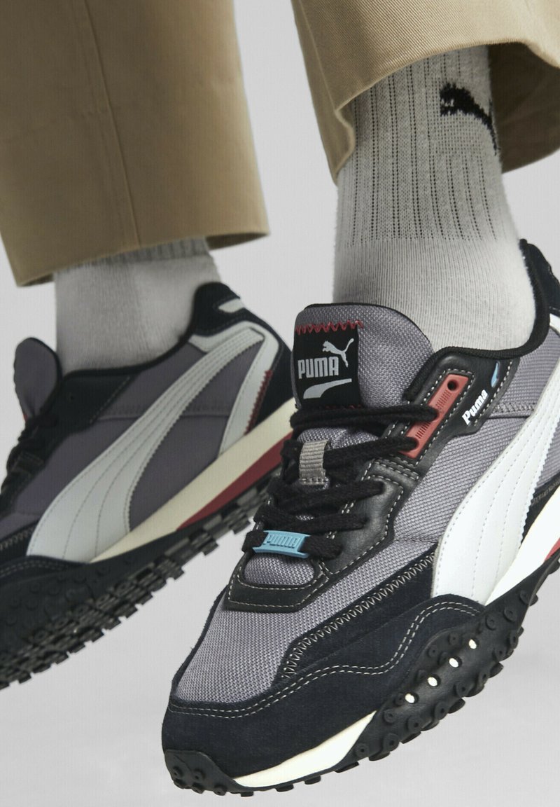 Puma BLKTOP RIDER NOSTALGIA CLUB - Trainers - cast iron black/grey ...