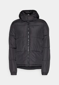 Brave Soul DAVIS HOOD - Winter jacket - black - Zalando