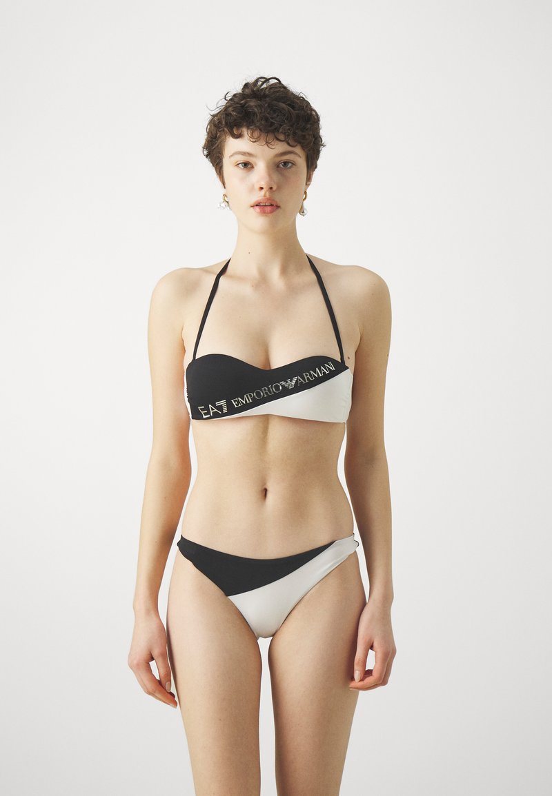 EA7 Emporio Armani Bikini - black/white/weiß - Zalando.at