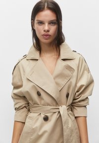 PULL&BEAR BASIC - Trench - beige - ZALANDO.FR