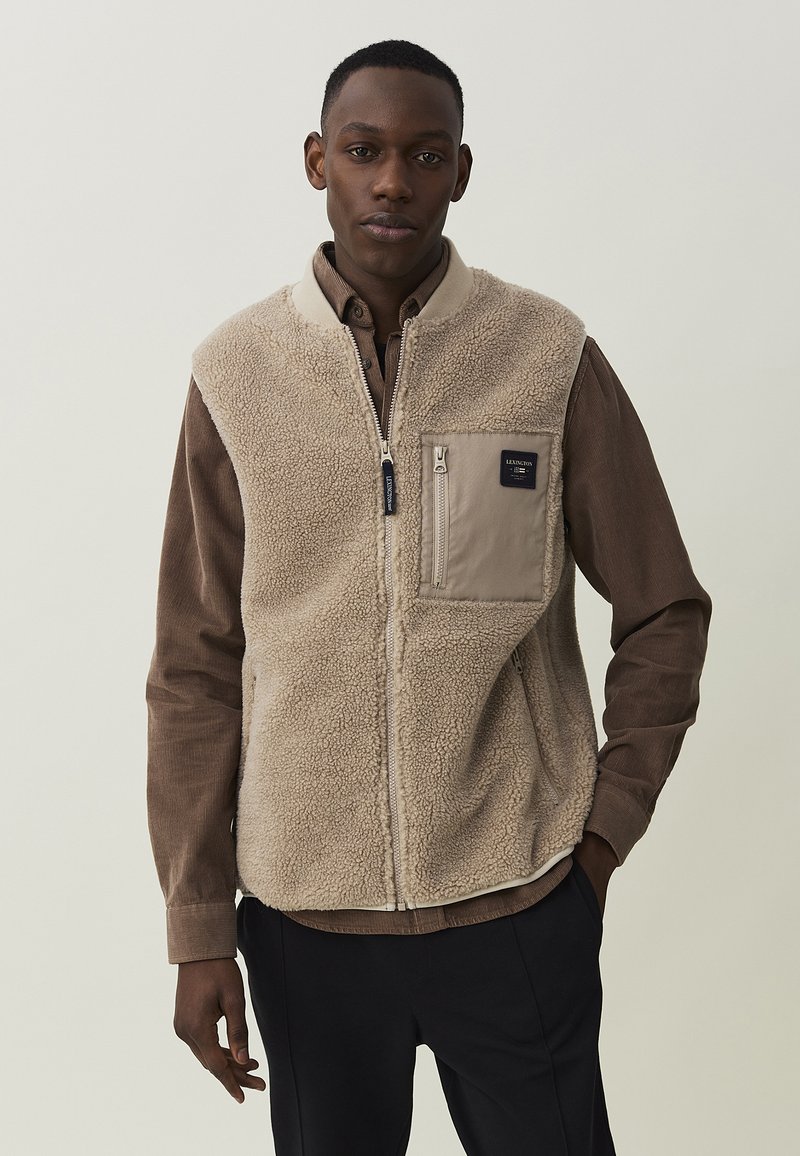 Lexington MATTIA PILE - Vest - beige - Zalando.dk