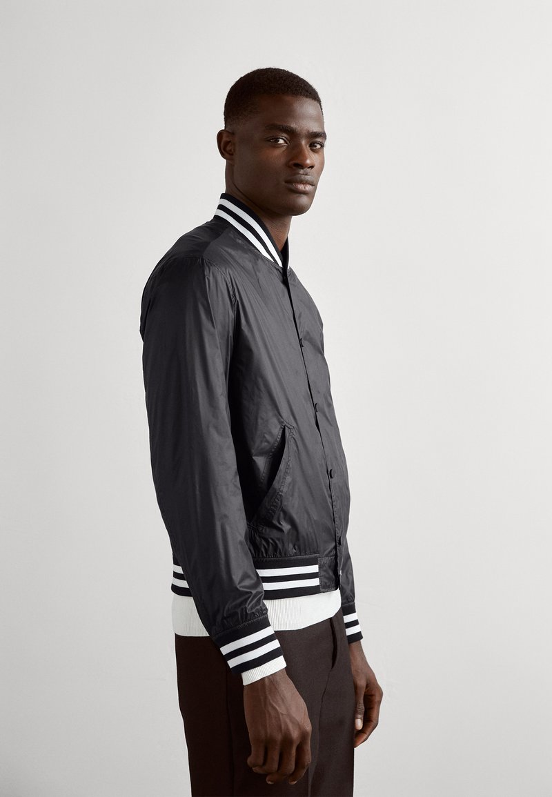 Theory VARSITY POLIS - Bomber Jacket - black - Zalando