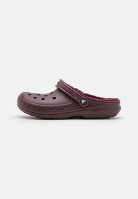 Crocs CLASSIC LINED UNISEX - Papuci de casă - dark cherry/bordo ...