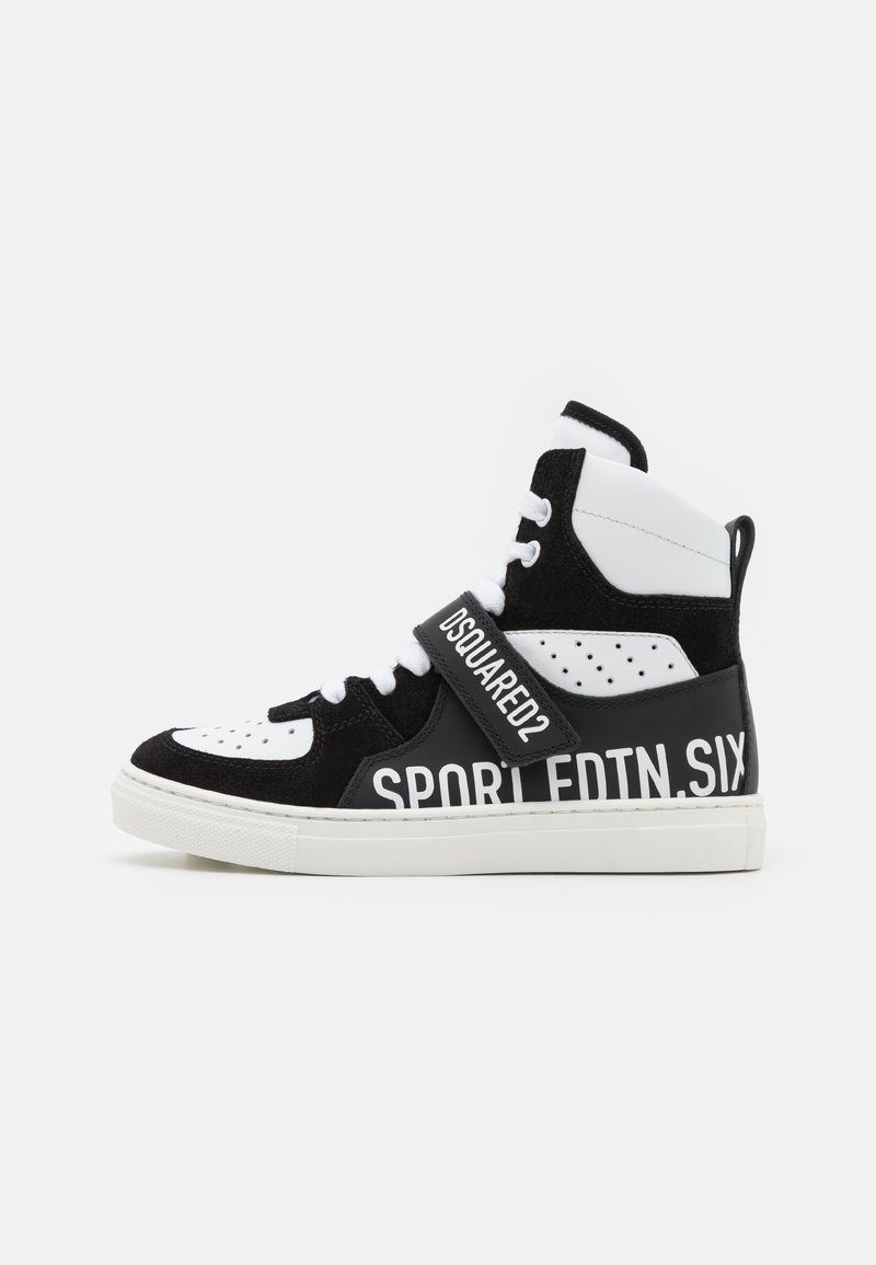 Dsquared2 UNISEX - High-top trainers - black/white/black - Zalando.de