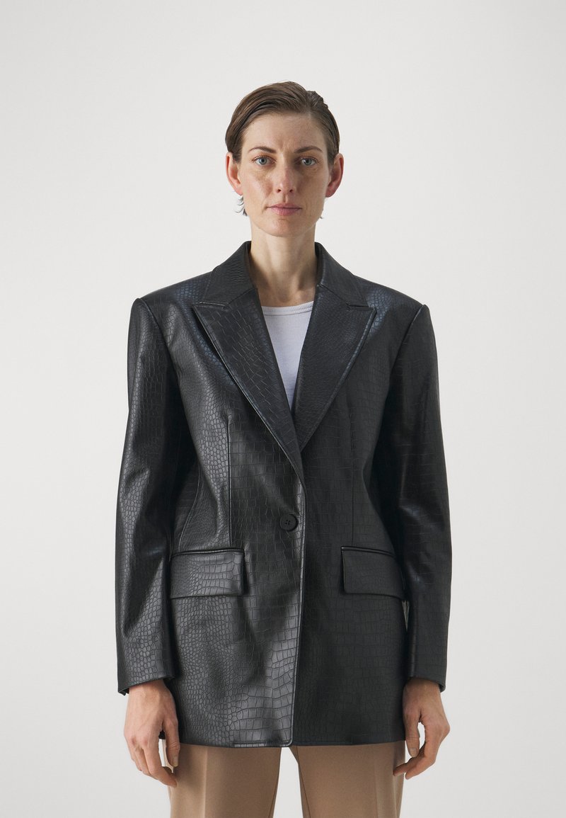 HUGO AMASALA - Blazer - black - Zalando.ie