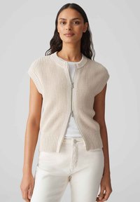 OPUS DUFKA - Bodywarmer - natural glaze/beige - Zalando.nl